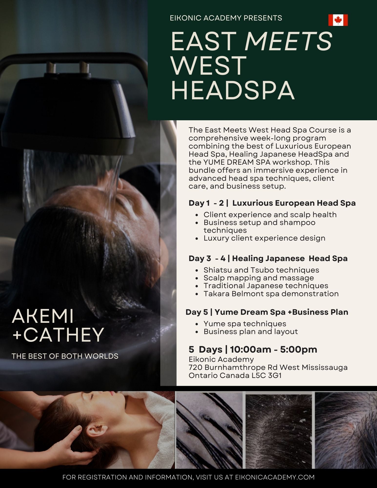East Meets West Head Spa - Complete Course on How to Start Offering He