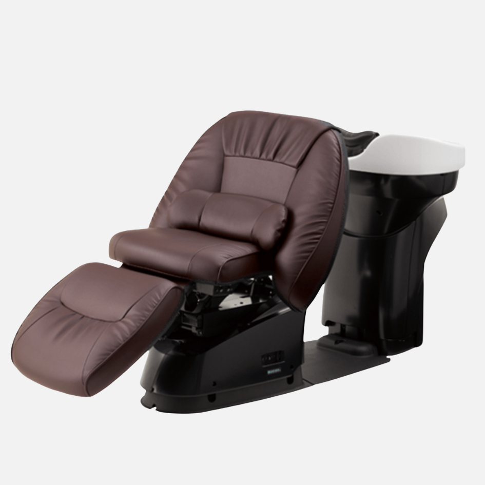 Takara Belmont Japanese Head Spa Bed - YUME NOBLE Premium with Knee Br